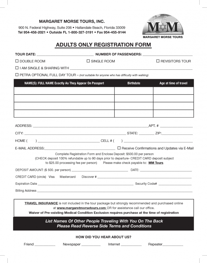 Request a Brochure